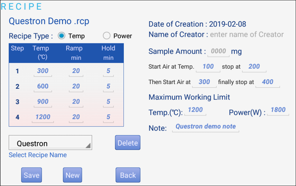 QAsh - Ashing System - Questron